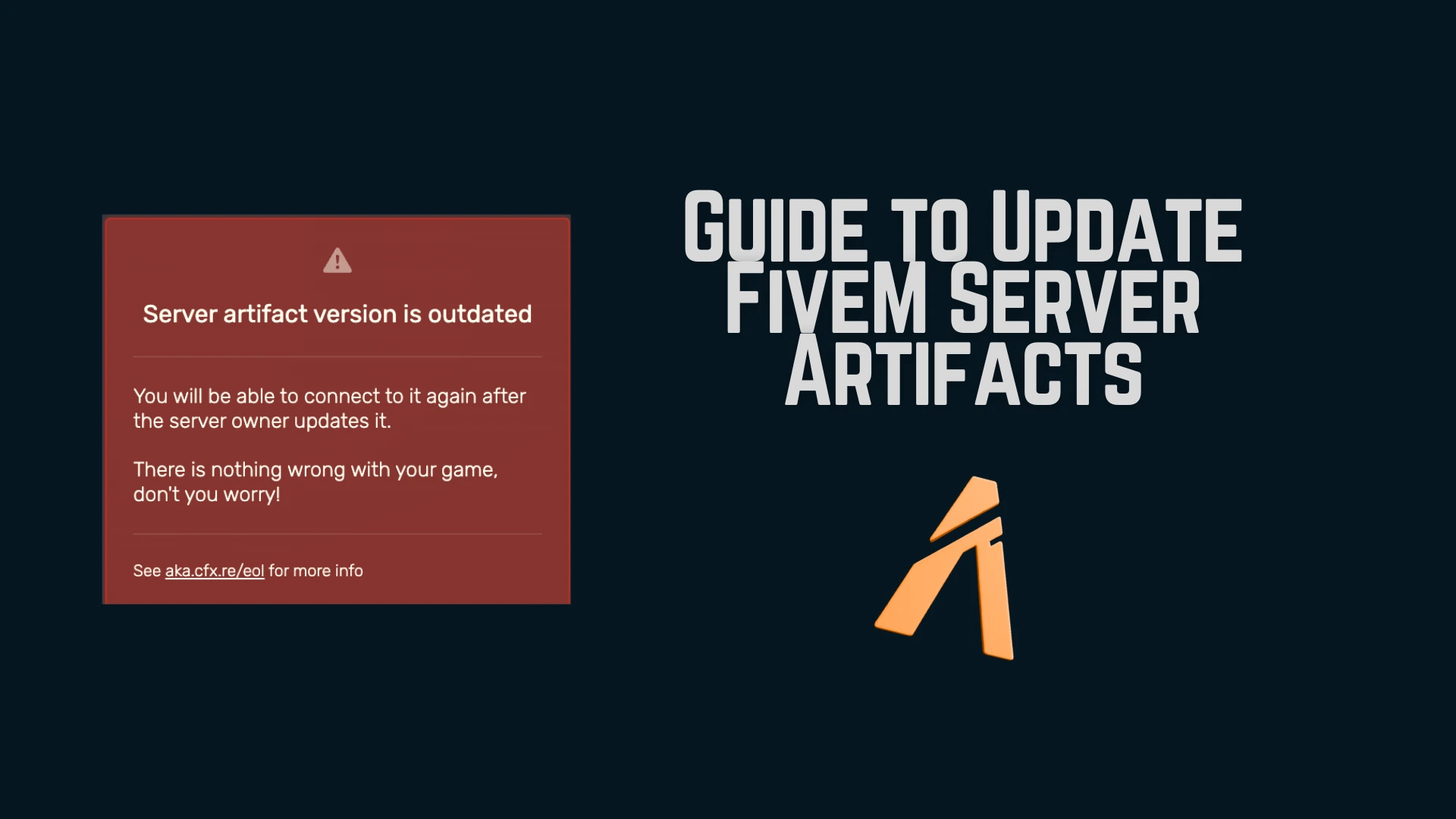How to Fix Server Artifacts Version Outdated in FiveM | Meteo Studios